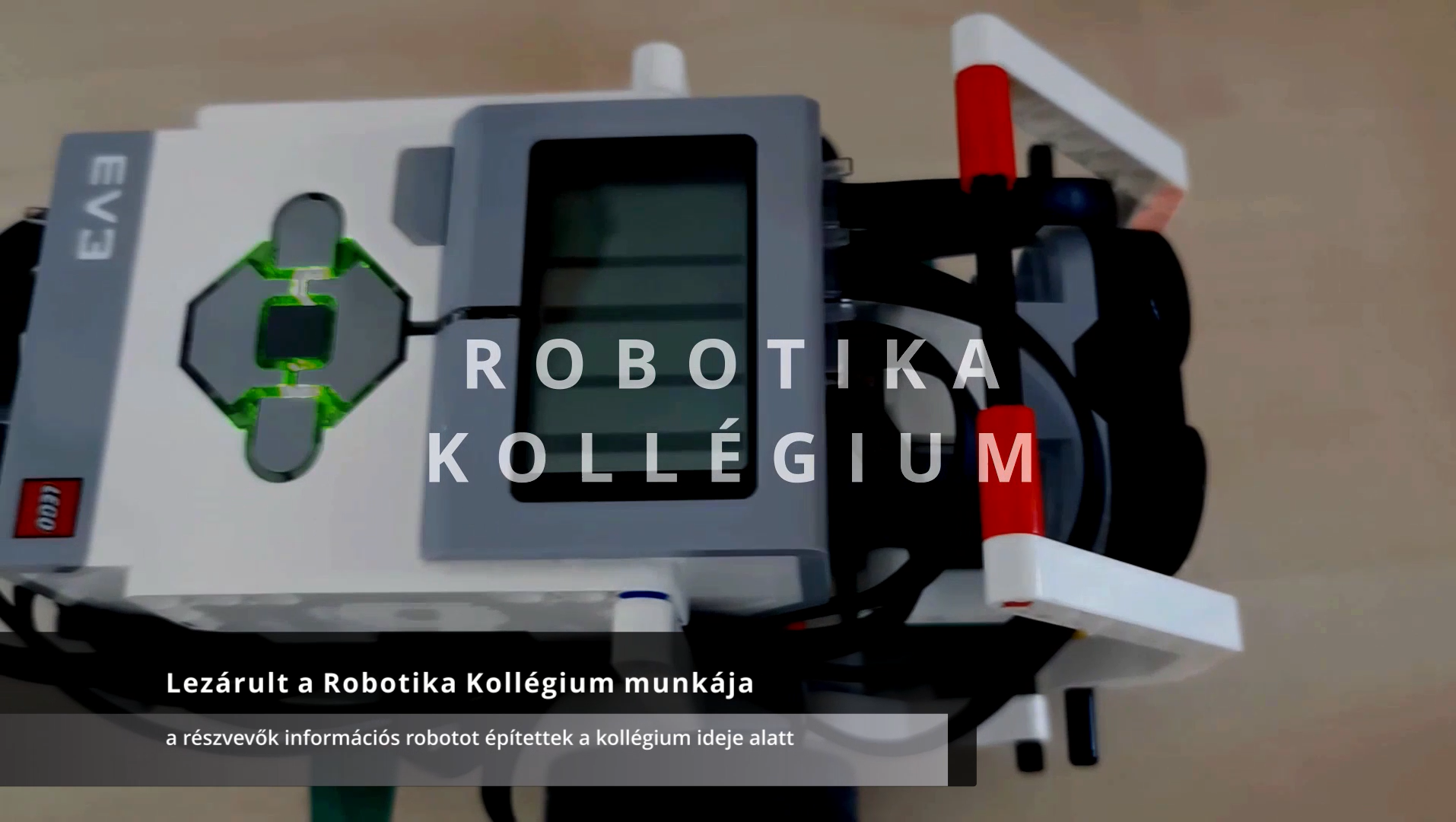 Lezárult a Robotika Kollégium kétéves munkája